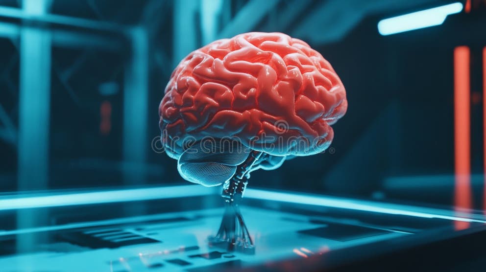 Exploring Brain Augmented Reality Ai Robot Brain Interacting ...