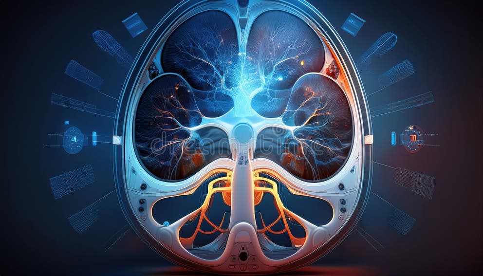 Exploring the Brains Complex Neural Pathways Stock Photo - Image of ...