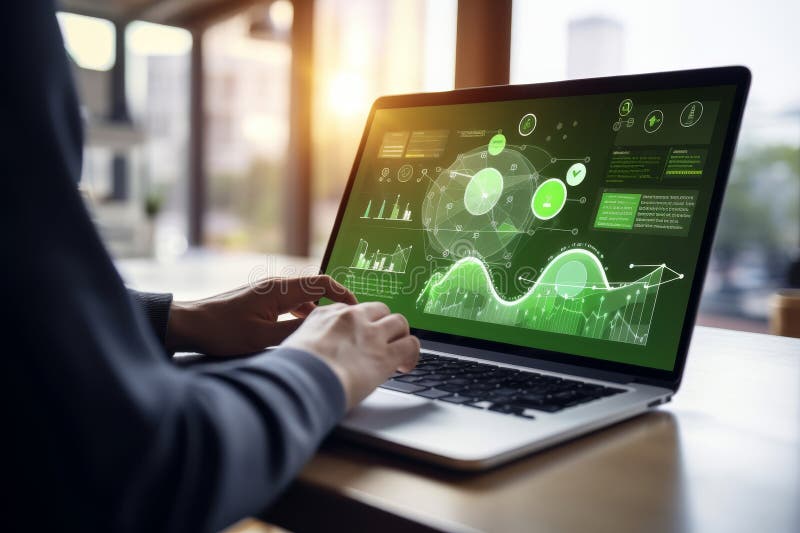 Performance Software App Icon. Generative AI. Stock Photo - Image of ...