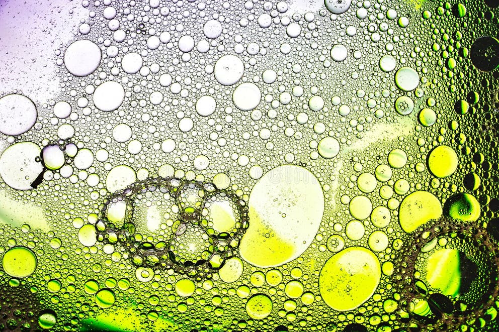 Exploring Captivating Abstract Patterns of Bubbles and Colors Under a ...