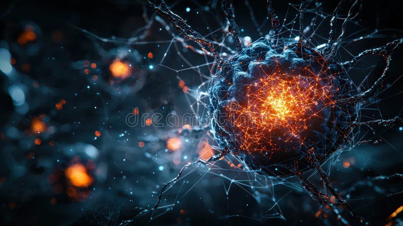 Exploring Cellular Dynamics Neurons and Synapses Microscopic Realm 3d ...