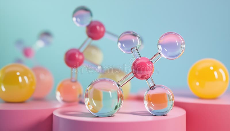 Exploring Chemical Reactions in the Laboratory: Abstract Cosmetic ...