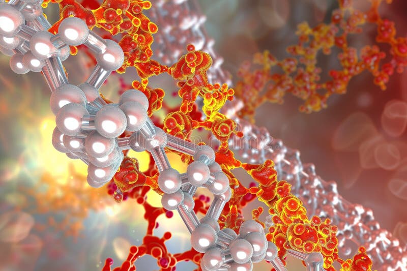 Exploring the Cholesterol Molecules, Cholesterol in Artery Stock Image ...