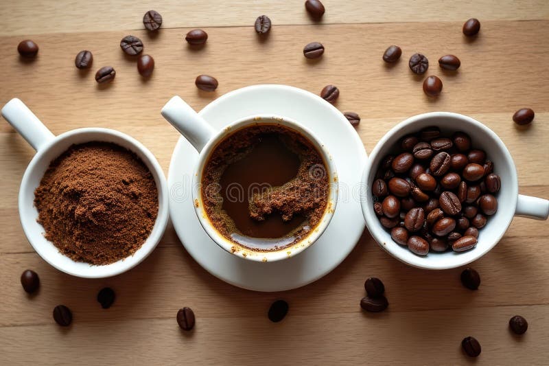 Visualizing Coffee S Acidity Journey Stock Illustration - Illustration ...