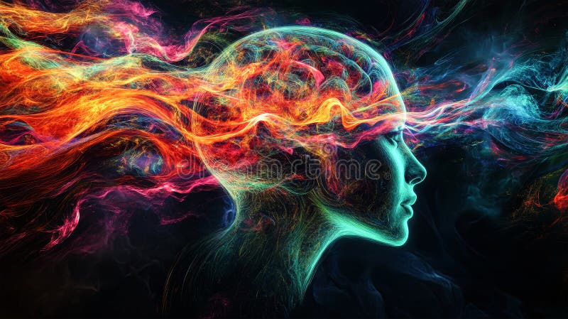 Exploring the Colorful Dynamics of a Glowing Brain Surrounded by ...