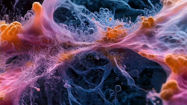 Exploring the Colorful Pathways of a Neuro-map in Vibrant Abstraction ...