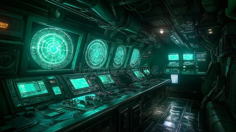 Exploring the Command Center of a Nuclear Submarine with Advanced ...