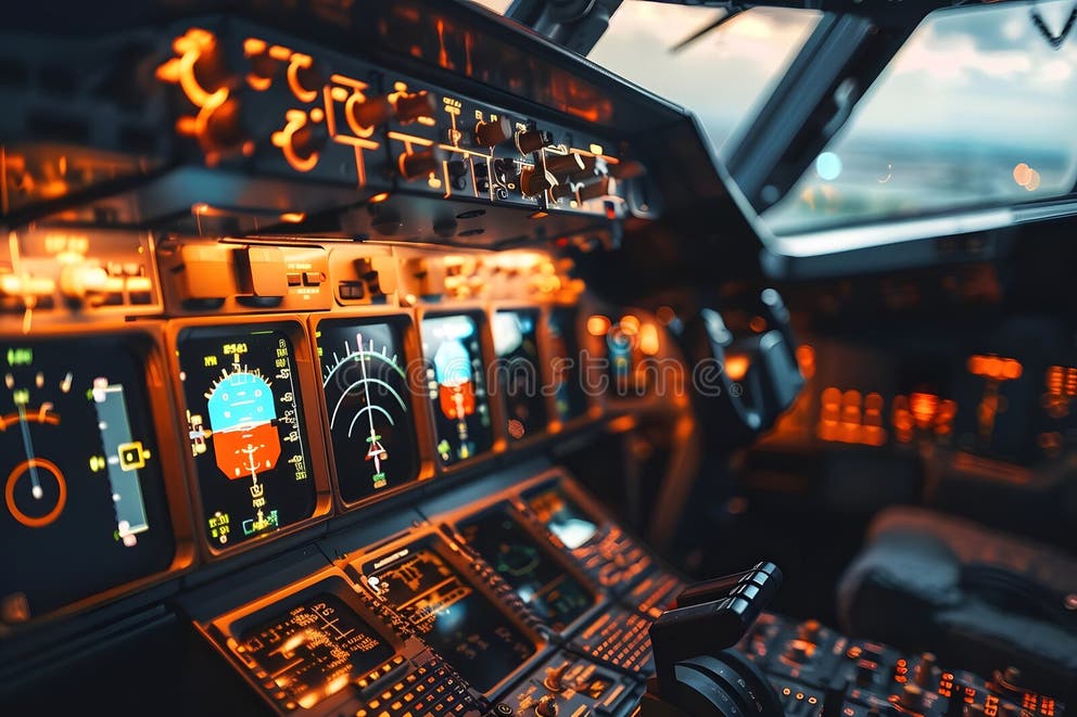 Exploring the Complex Instrument Panel of a Modern Aircraft, a Detailed ...