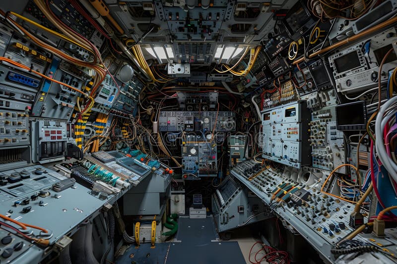 Exploring the Complex Intricacies of a Control Panel S Wiring and ...