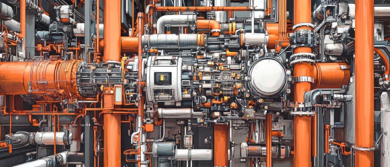 Exploring a Complex Mechanical System with Intricate Piping and ...