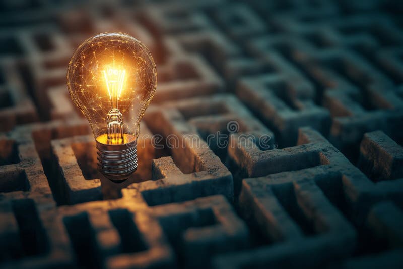 Exploring the Complex Pathways of the Mind Inspired by a Glowing Light ...