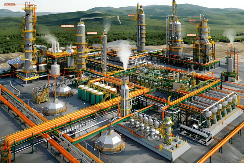 Exploring the Complex Refinery: an Aerial View of Industrial Processes ...