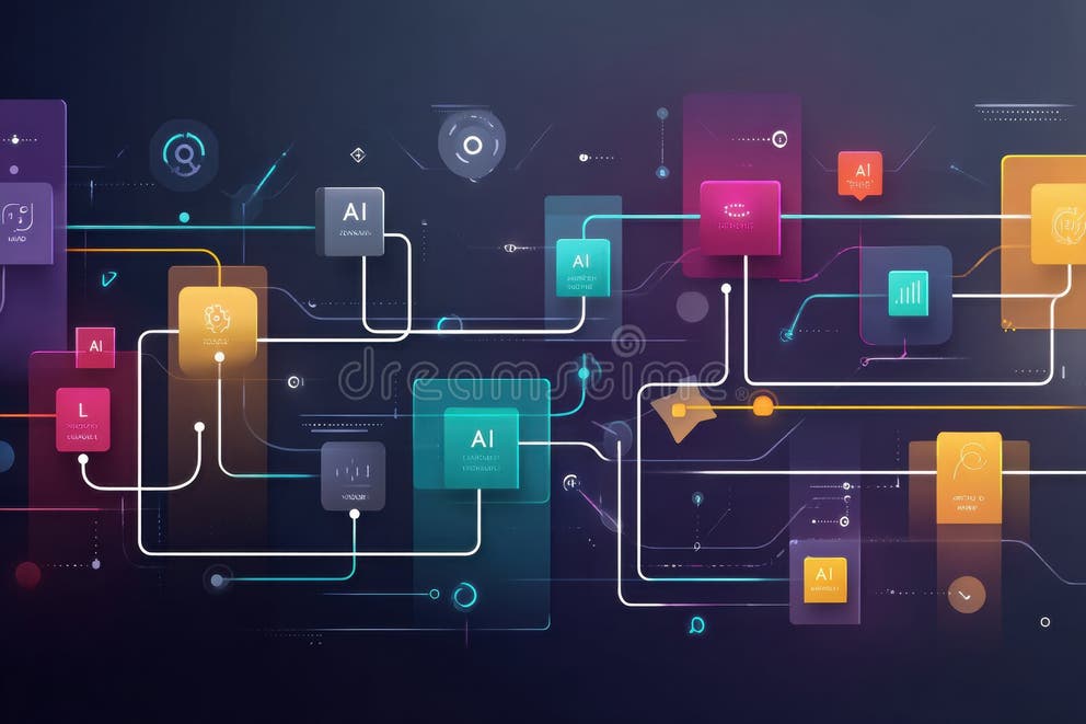 Exploring the Complexities of AI Language Processing through Dynamic Characters and Flowing ...