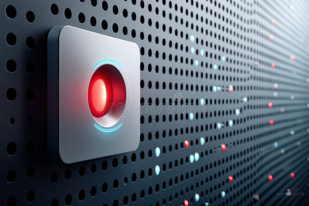 Exploring the Concept of Cybersecurity through a Red Light on a Black ...