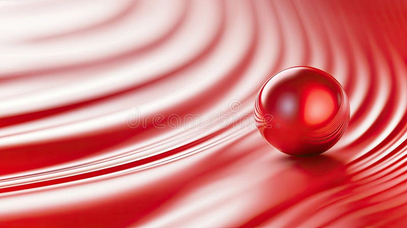 Exploring the Concept of Doppler Effect through Vibrant Red Waves and ...