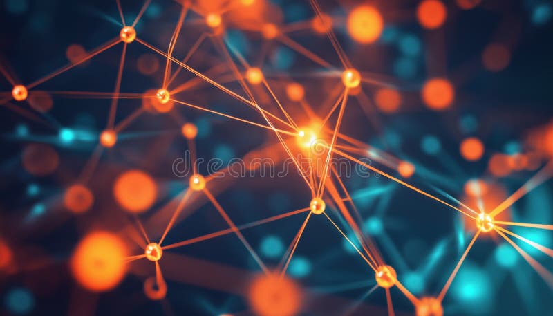 Exploring the Concept of Ion in Network and Communication Stock Image - Image of abstract ...
