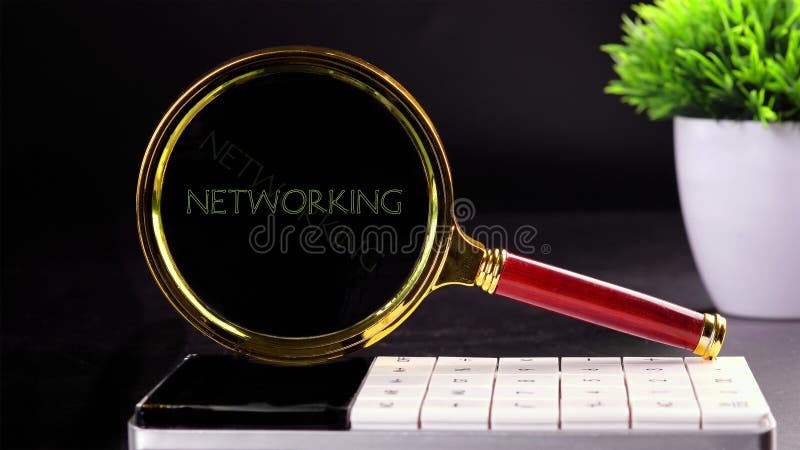 Exploring The Concept Of Networking With Animation And Conceptual Text