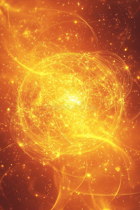 Exploring the Concepts of Quantum Mechanics Against a Vibrant Yellow ...