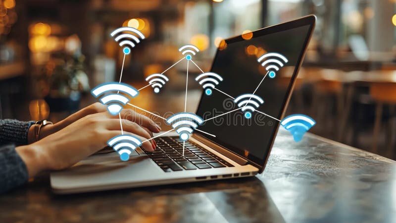 Exploring Connectivity in Cozy Cafe Embracing Technology with Wi Fi and ...