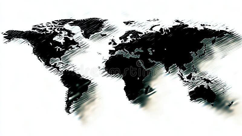 Aesthetic World Map Drawing Stock Photos - Free & Royalty-Free Stock ...
