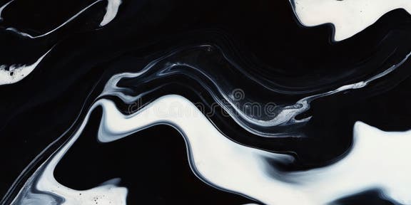 Mottled Black and White Abstract Texture with Smooth Gradients and ...