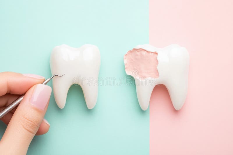 Exploring the Contrast between Healthy and Affected Teeth through ...