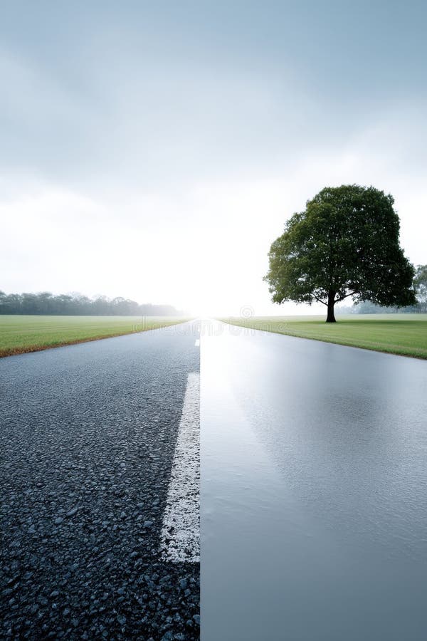 Exploring Contrasting Paths with Darkness on One Side and Light on the Other for a Bright Future ...