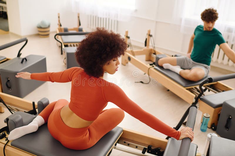 Exploring Core Strength and Flexibility in Stock Image - Image of focus ...