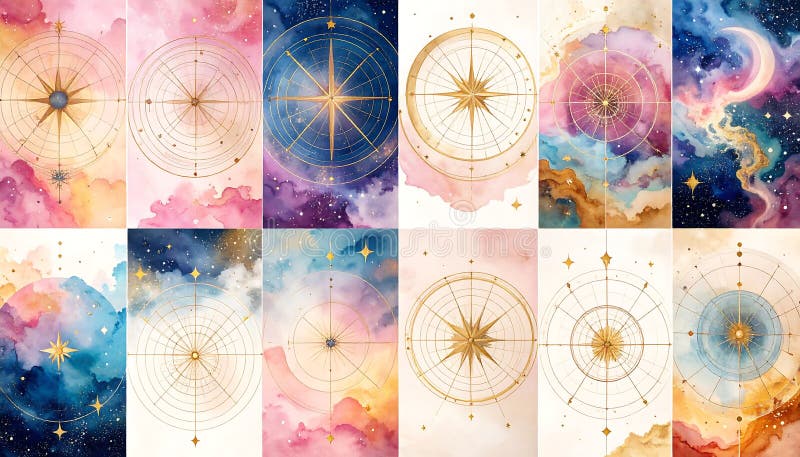 Exploring Cosmic Dreams Abstract Art Designs Celestial Patterns Digital ...