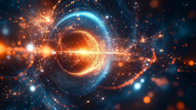 Exploring Cosmic Energy Motion Abstract Space Dynamics Stock Photos ...