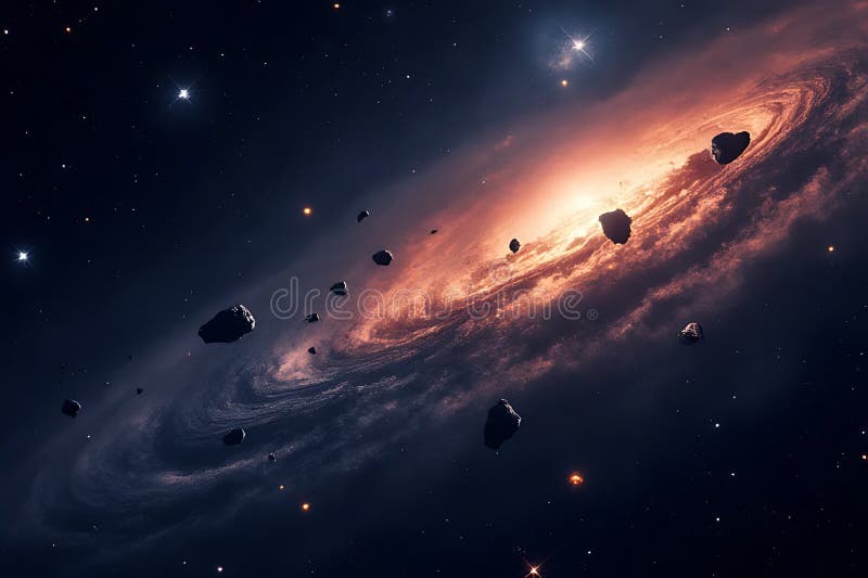 Exploring Cosmic Events in Space Asteroids and Galaxies Celestial ...