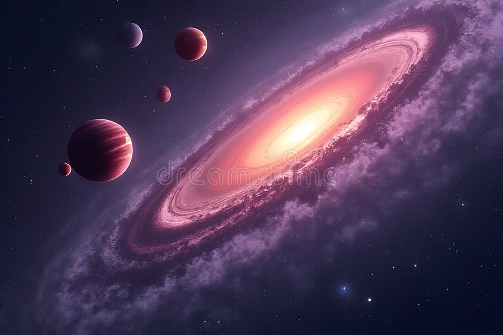 Exploring Cosmic Planets and Celestial Bodies Outer Space Digital Art ...