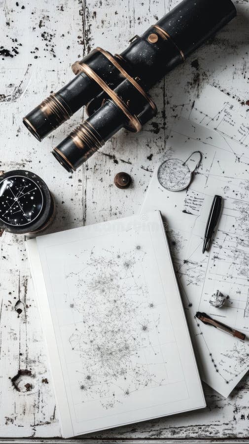 Exploring the Cosmos, Charting Constellations with Antique Binoculars ...