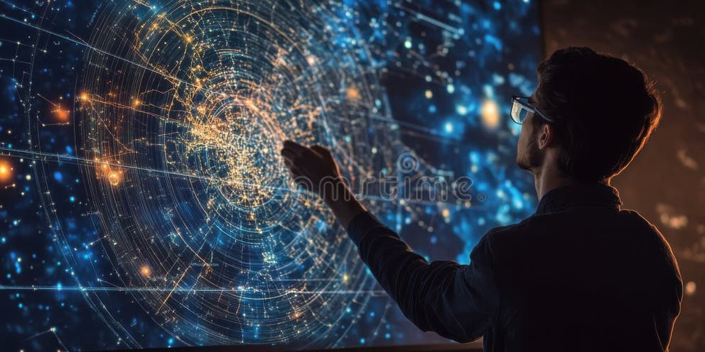 Exploring the Cosmos through Interactive Technology in a Dimly Lit ...