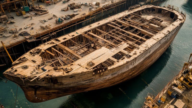Exploring the Craft of Shipbuilding a Journey through the Creation of ...