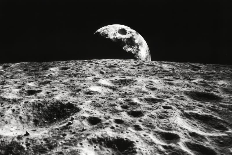 Exploring the Cratered Surface of the Moon during a Lunar Excursion at ...