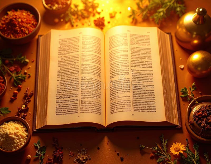 Exploring Creative Rituals through Ancient Texts Stock Image - Image of ...