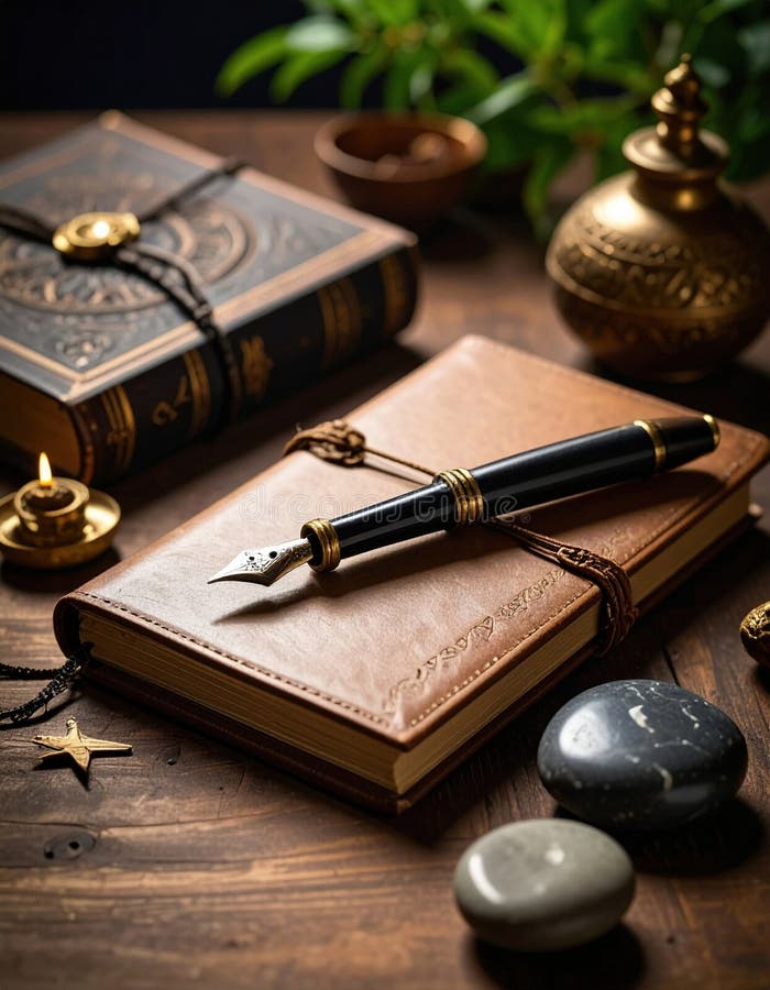 Exploring Creative Rituals through Writing in Stock Photo - Image of ...