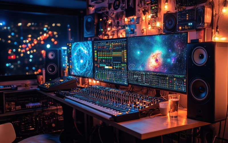 Exploring Creativity in an Electronic Music Studio with Vibrant ...