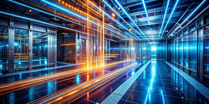 Exploring the Cutting Edge of Quantum Computing a Futuristic Lab ...