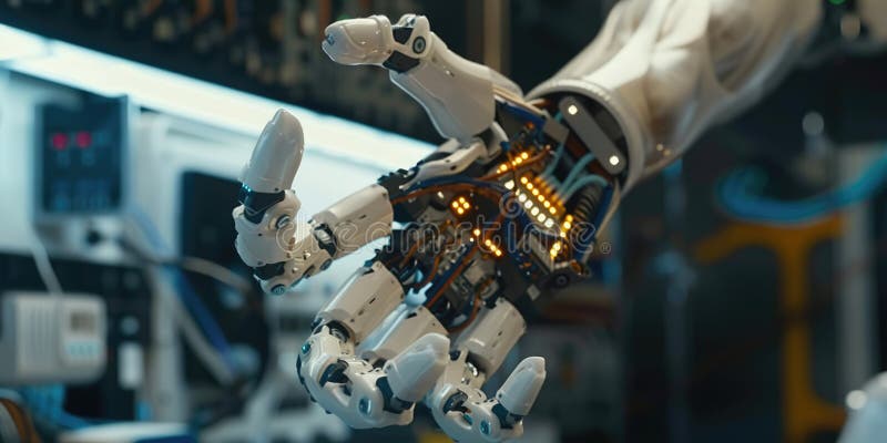 Exploring CuttingEdge Technology with Futuristic Robotic Hands in a ...