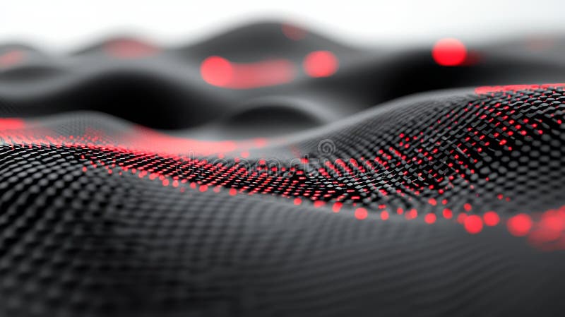 Exploring a 3D Render of a Network Tech Wallpaper, Highlighted by a ...