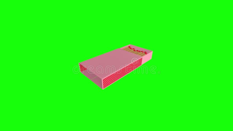 Exploring a 3D Rendering of a Matchbox with Striking Surface Detail ...