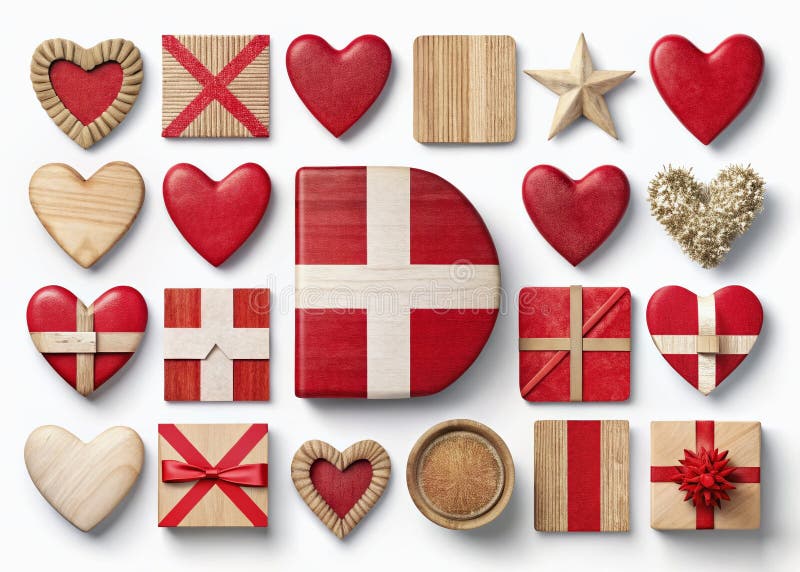 Exploring the Danish Flag in Artistic Shapes a Collection of Creative ...