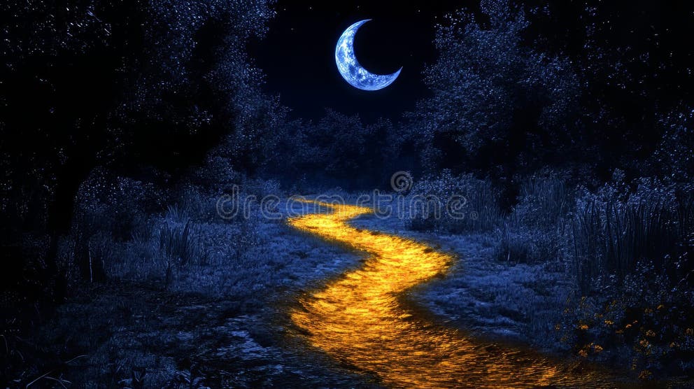 Exploring a Dark Forest at Night Creates a Completely Immersive Visual ...