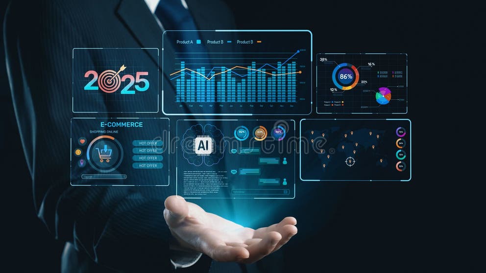 Exploring Data Analytics for Business Intelligence Insights Elide Stock ...