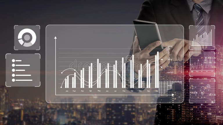 Exploring Data Analytics for Business Intelligence Insights Muxer Stock Image - Image of ...