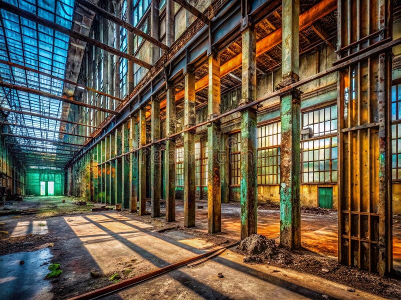 Exploring the Decaying Majesty of an Abandoned Industrial Building a ...
