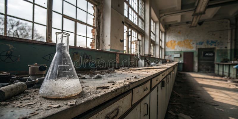Exploring a Decaying Urban Science Lab Rusting Apparatus ...