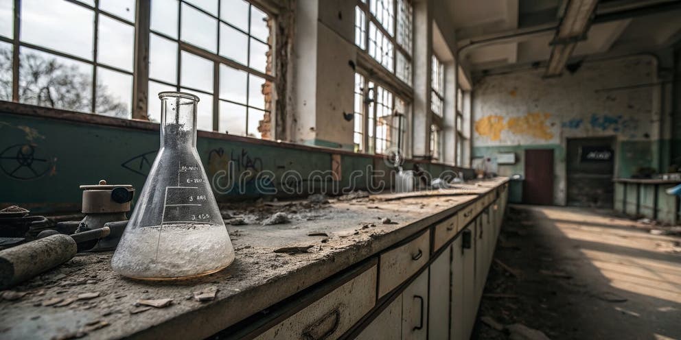 Exploring a Decaying Urban Science Lab Rusting Apparatus ...
